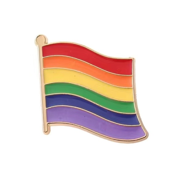 Jewelry | 315 Lgbtq Pride Rainbow Flag Pin Brooch | Poshmark